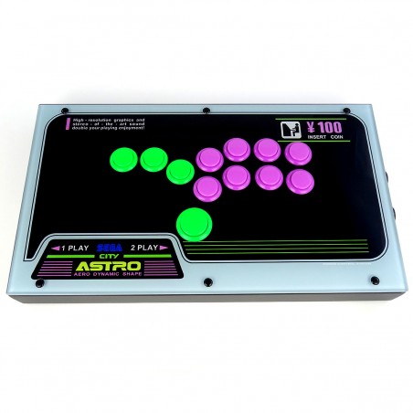 SEGA Astro City Arcade FightStick Sanwa Hitbox PC / Raspberry Pi ...