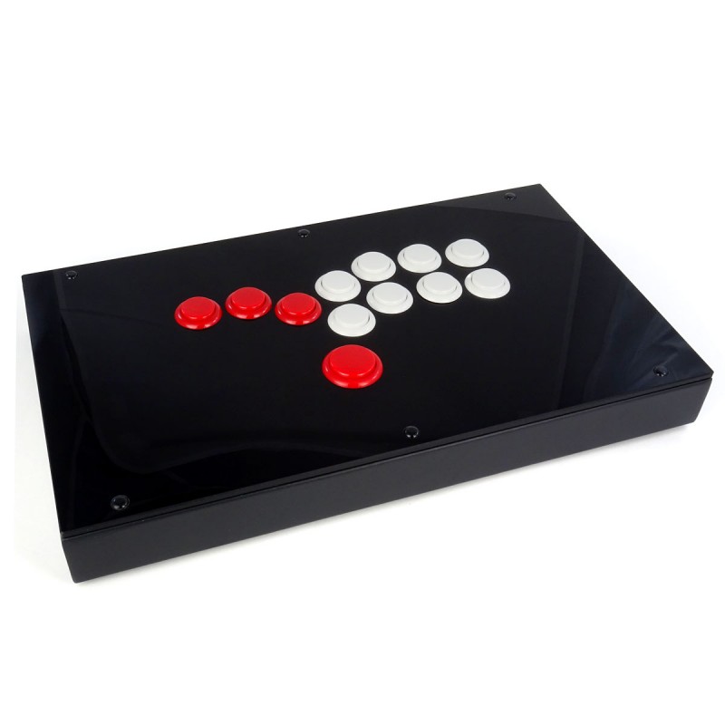 Black-Cat Arcade FightStick Sanwa Hitbox PC / Raspberry Pi / Android ...