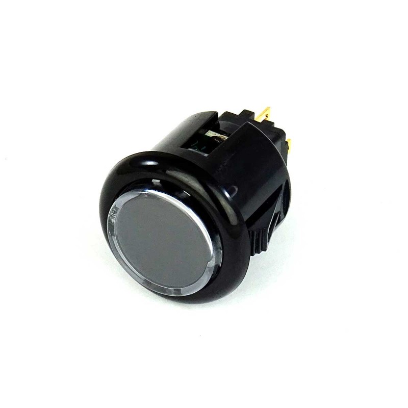 QanBa 24mm Snap In Illuminated LED Arcade Button - Arcade Express