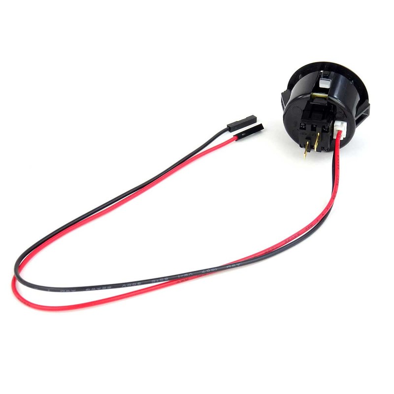 Dupont wiring for Qanba LED illuminated push button - Arcade Express