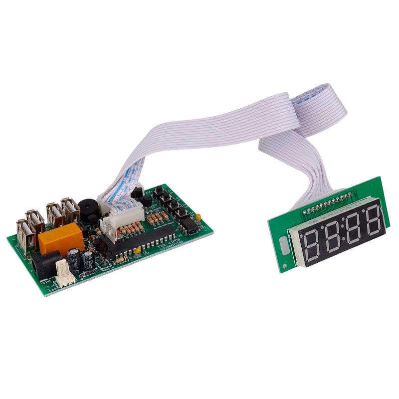Arcade Timer Board with LED display for PCB coin mech JY-184 - Arcade ...