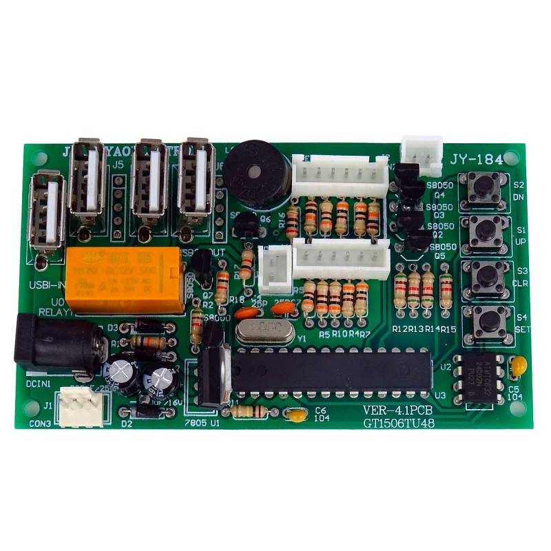 Arcade Timer Board with LED display for PCB coin mech JY-184 - Arcade ...