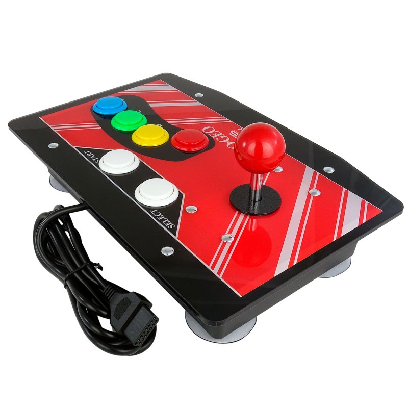 Sanwa Fightstick Neo Geo AES con conector DB15 - Arcade Express
