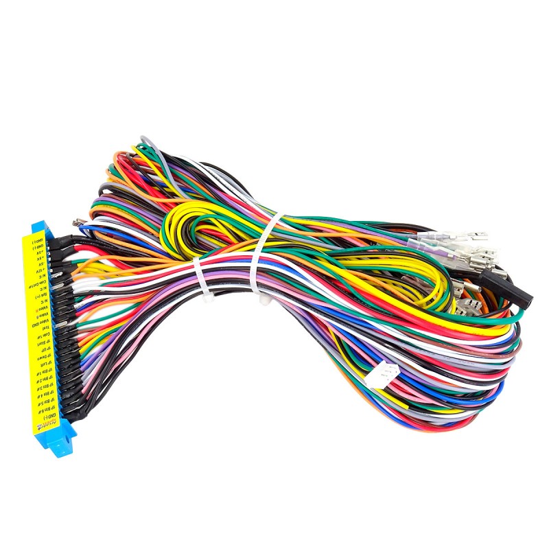 Jamma Harness Wiring 6 buttons 150cm / 56 pin (28 pins per side ...
