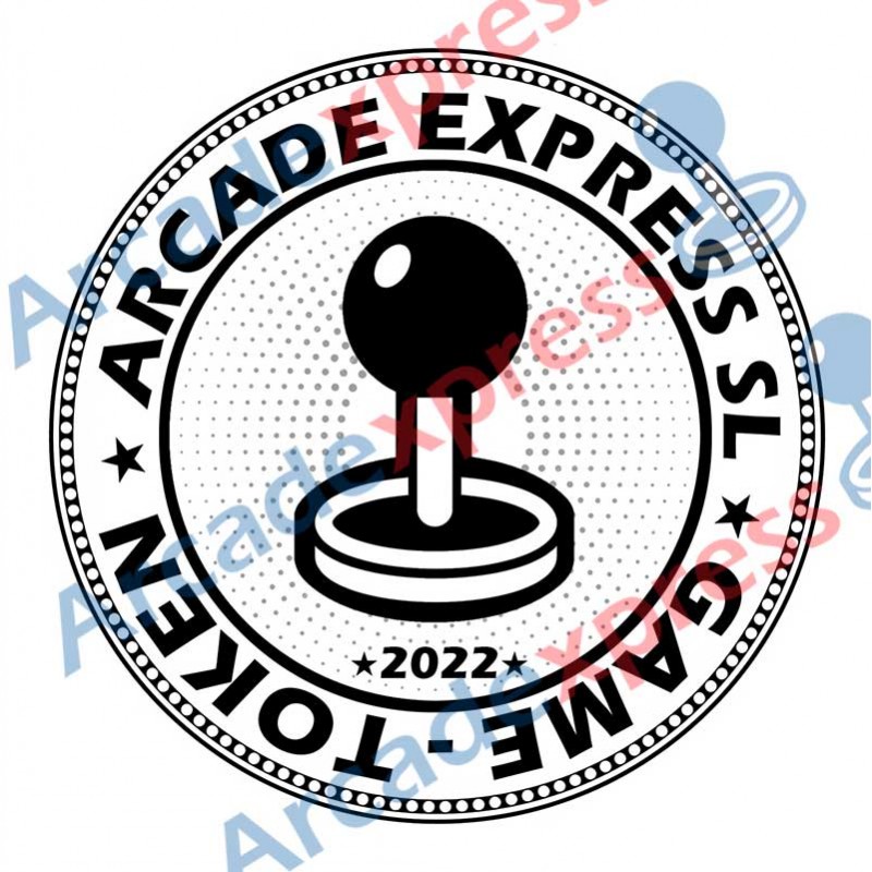 10 x Arcade Express Game Coin Tokens - Arcade Express