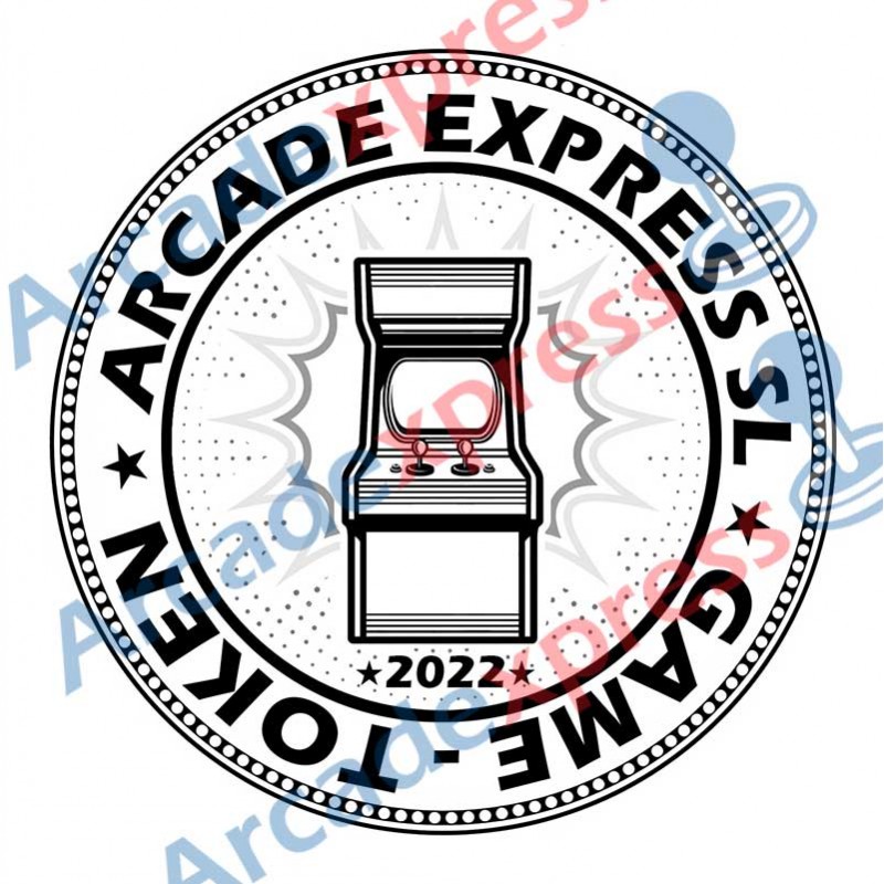 10 x Arcade Express Game Coin Tokens - Arcade Express