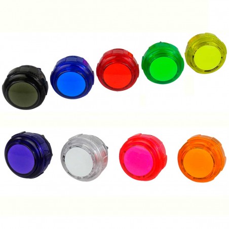 Crown SDB-202-C MX Cherry Screw In Korean Arcade Button 30mm - Arcade ...