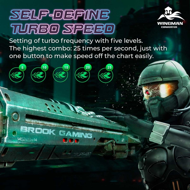 Brook Wingman XE2 Xbox 360/Xbox One/Elite 1&2/PS5 to PS3/PS4/Switch ...