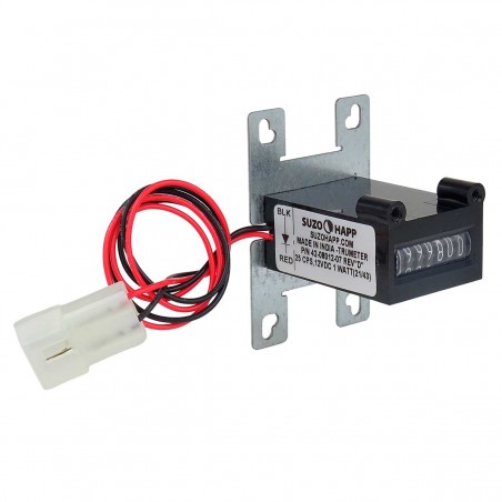 12V Suzo Happ Arcade Coin Counter with diode 7 digits - Arcade Express