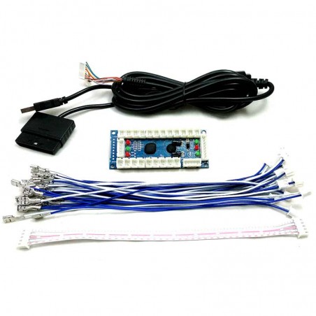 1 Player Arcade USB Encoder PC / PS2 / PS3 / XBOX 360 PC / Android ...