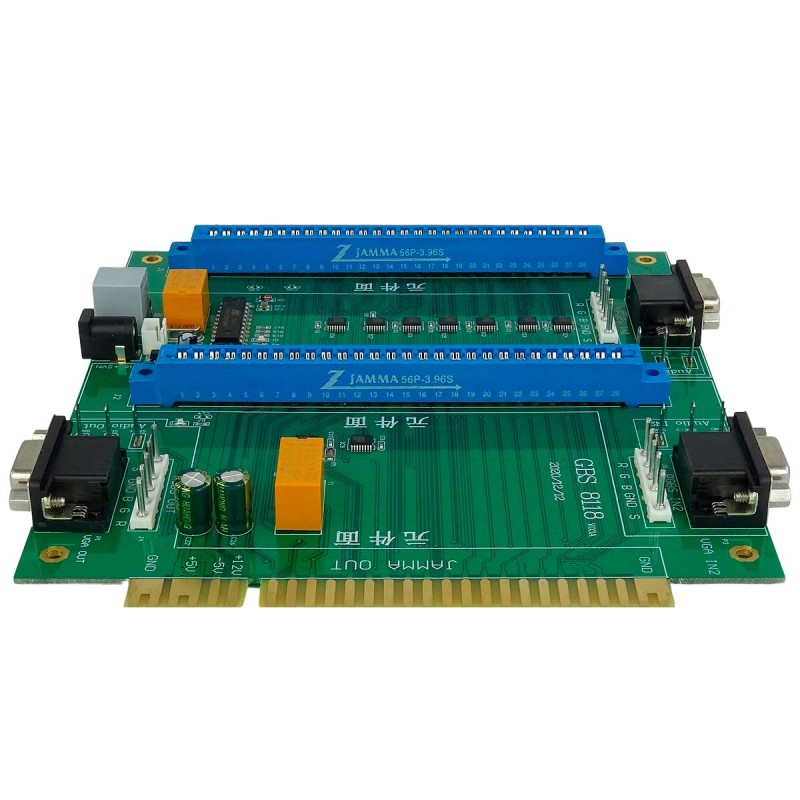 2 in 1 Jamma Switcher Extension Arcade Multijamma PCB GBS-8118 - Arcade ...