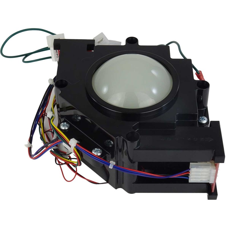 Arcade Trackball Suzo Happ RGB LED 3" pollici 76mm connettore AMOA ...
