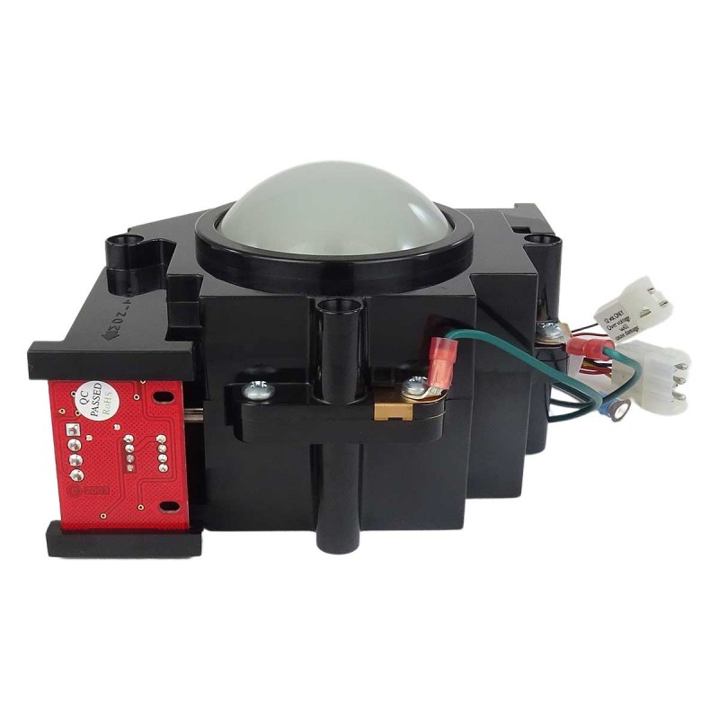 Arcade Trackball Suzo Happ RGB LED 3" pollici 76mm connettore AMOA ...