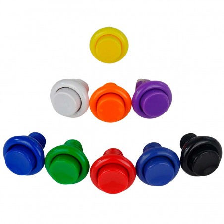 Suzo Happ Original Pinball Button 1/8" with spring - Arcade Express