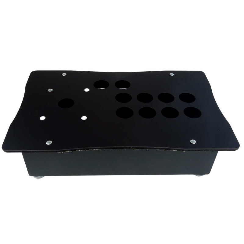 Schwarzes Platte Fightstick für Happ / Eurojoystick / Compact Joysticks ...