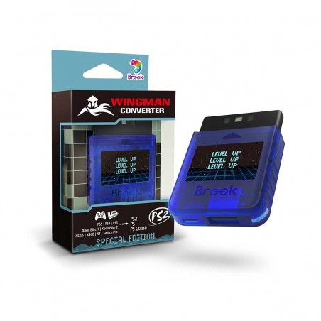 Brook Wingman PS2/ PS1/PS Controller Converter Adapter (Translucent Ver ...