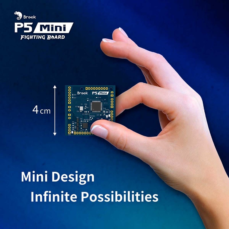 Brook P5 Mini Fighting Board Mini Hitbox PCB - Arcade Express