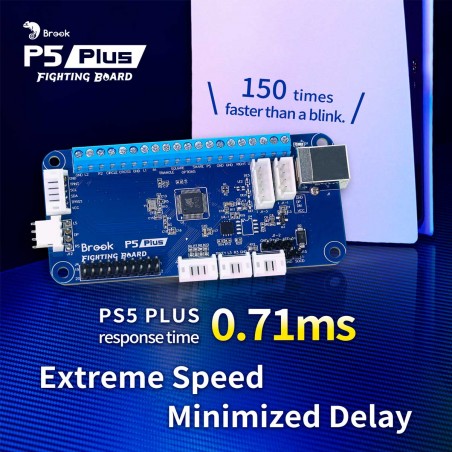 Brook P5 Plus Fighting Board PS5 / PS4 / PS3 / Switch / PC X-Input ...