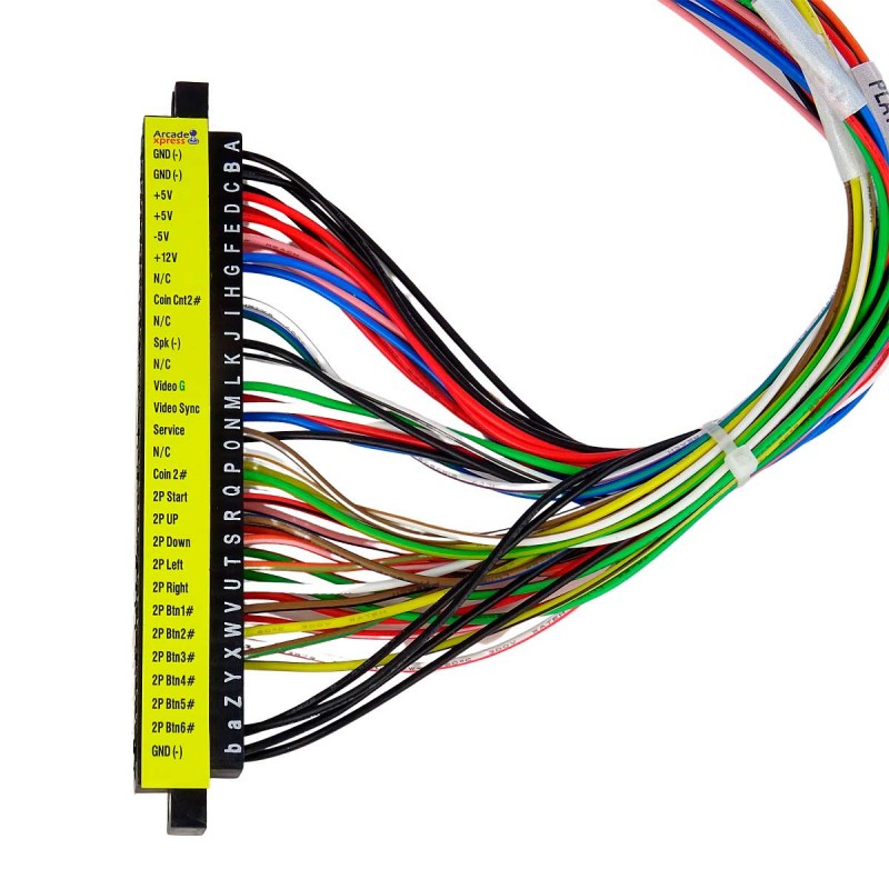 Suzo Happ Jamma Harness Wiring 150cm / 56 pins (28 pin per side) - Arcade Express