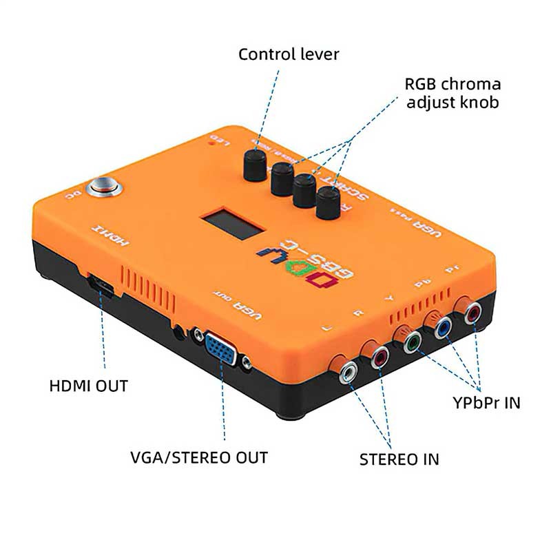 GBS-C ODV control video Retro Console Scaler - Arcade Express