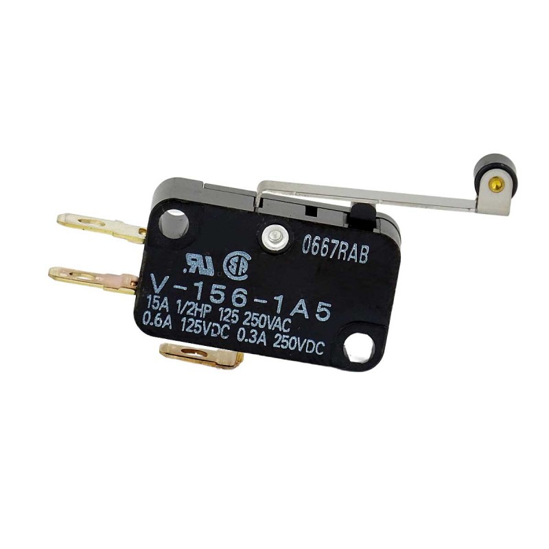 Sanwa MS-O-RL / Omron V-156-1A5 4.8mm Microswitch - Arcade Express