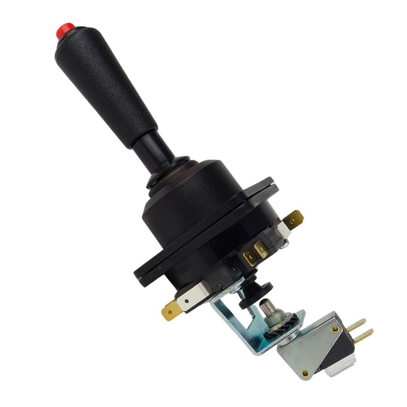 IL Happ Compact PSM-45 Top Fire Button Arcade Joystick - Arcade Express