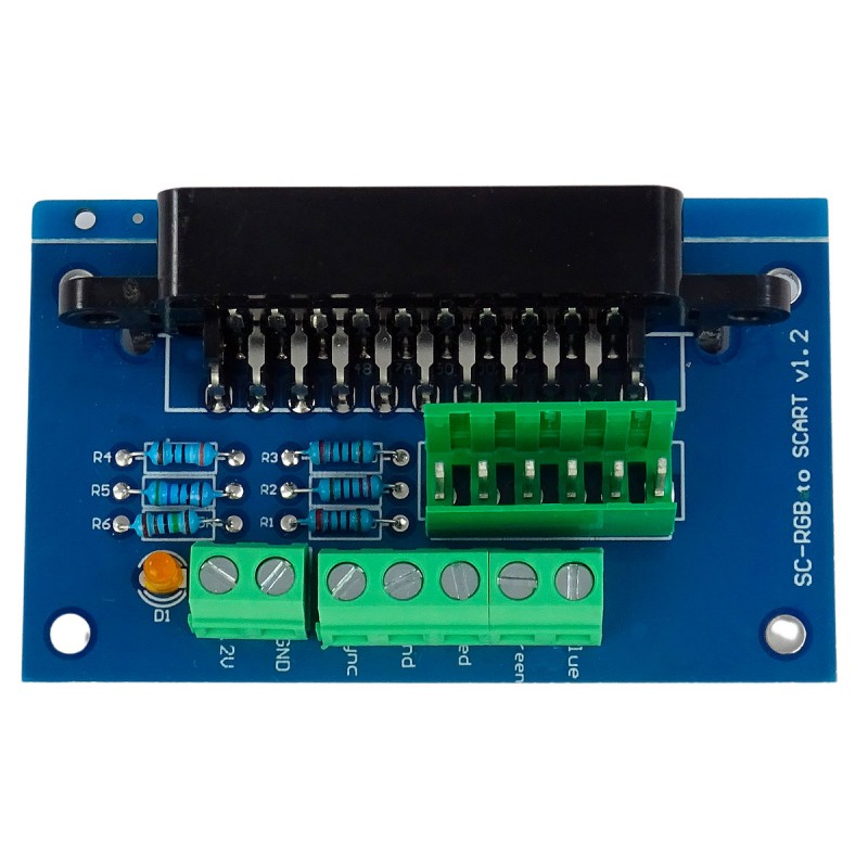 RGB to Video Scart PCB board - Arcade Express