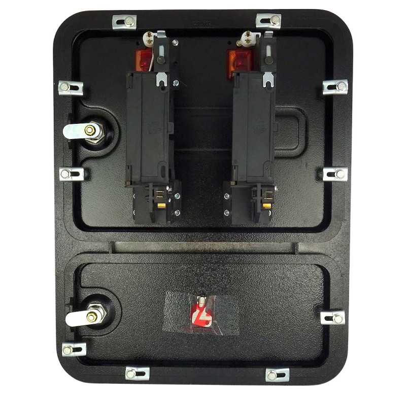 IL Standard Double Coin Door - 2 x Entry - Arcade Express
