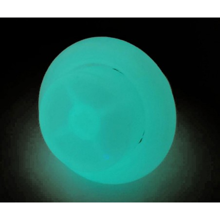 Glow in the Dark Pinball Button 1/8" with spring - Arcade Express