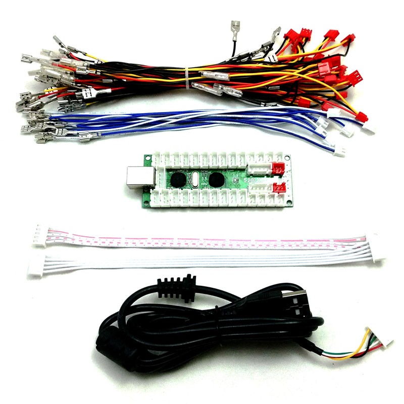 Zero Delay 2 Player LED Iluminated Arcade USB Encoder - Arcade Express