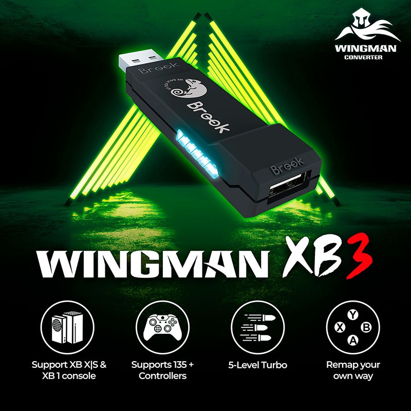 Brook Wingman XB3 XB Series X/S, XB One, PC (X-Input) - Arcade Express