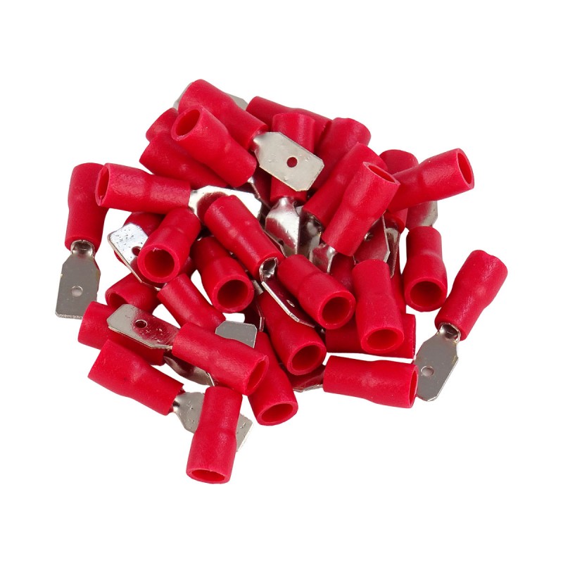 Insulated Male Quick Connect 4.8mm Size Terminal - Arcade Express