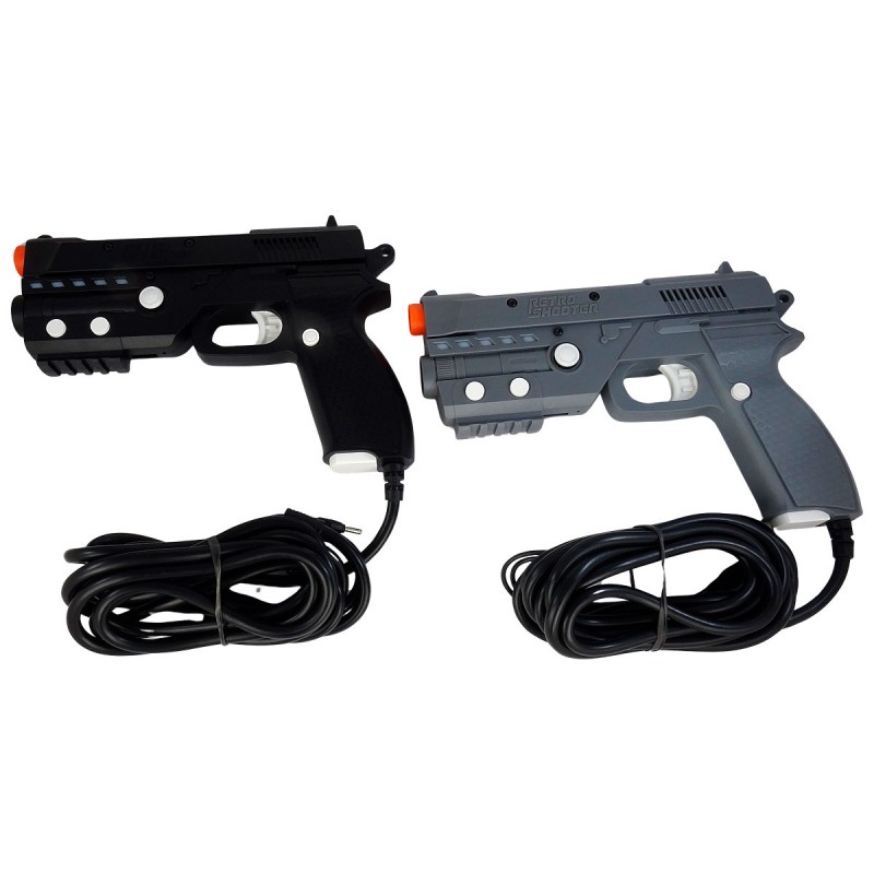 Retroshooter RS3 Reaper Pro 2 Optical Arcade Light Gun Kit USB PC ...