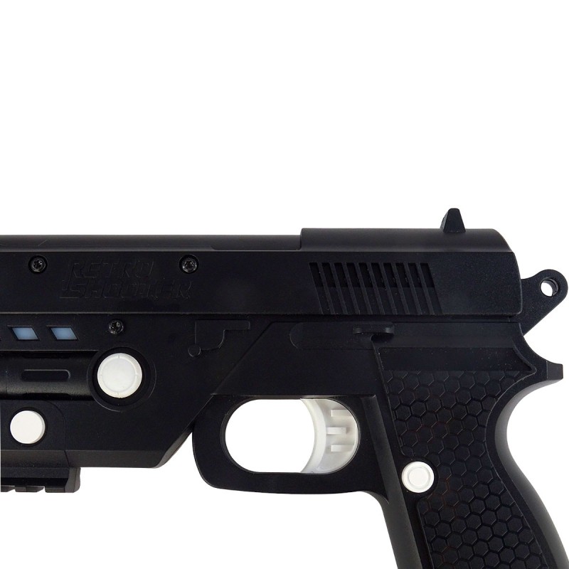 Retroshooter RS3 Reaper Pro 2 Optical Arcade Light Gun Kit USB PC ...