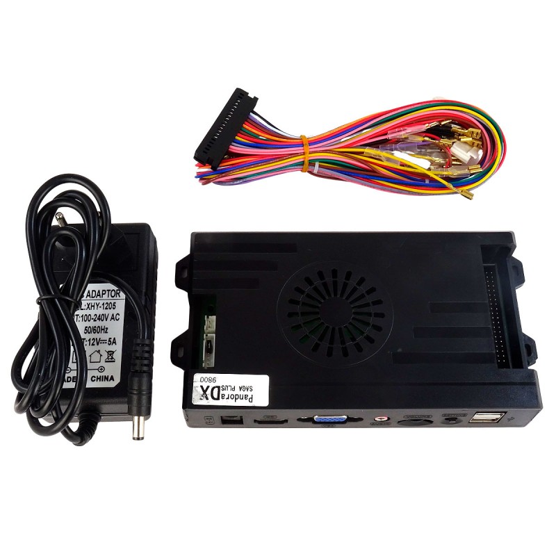 Pandora Saga Plus DX Multigames 9800 in 1 Family Home Edition - Arcade ...