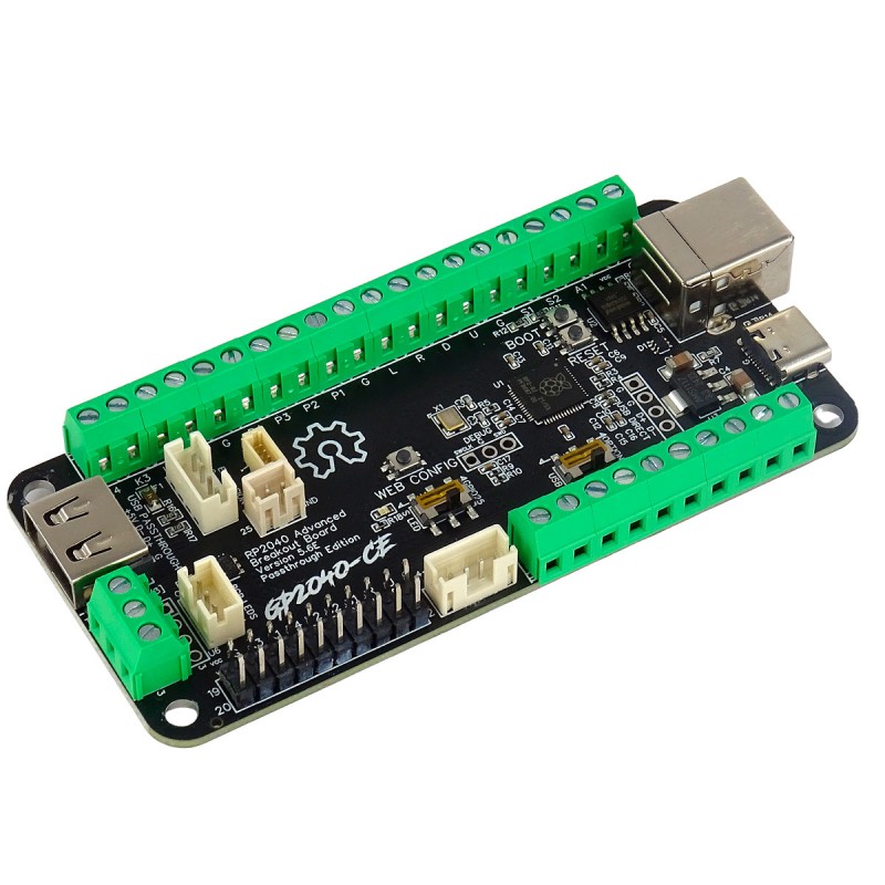 RP2040 Advanced Breakout Board 5.6e Fighting Board (PC / Nintendo ...