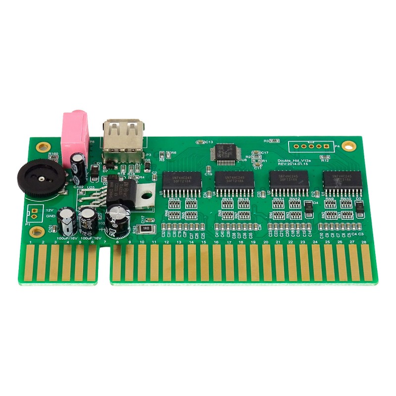 Pc to Jamma USB Card Adapter with Audio Amplifier - Arcade Express