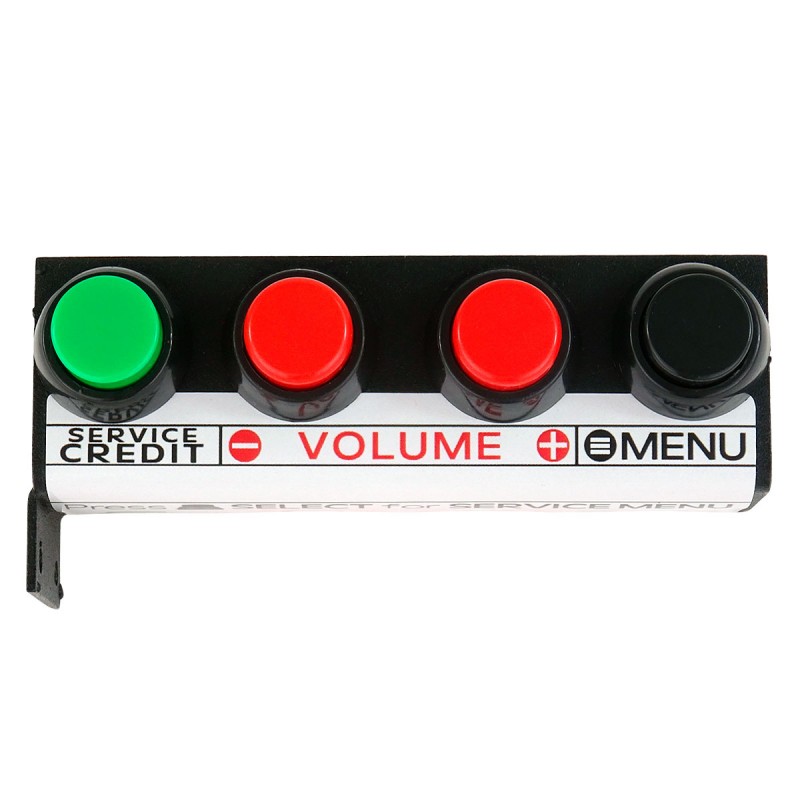 Service button Montage 4 button Arcade / Pinball IL Industrias Lorenzo ...