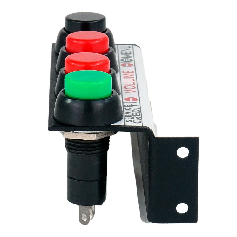 Service Switch Assembly 4 buttons Arcade / Pinball IL Industrias ...