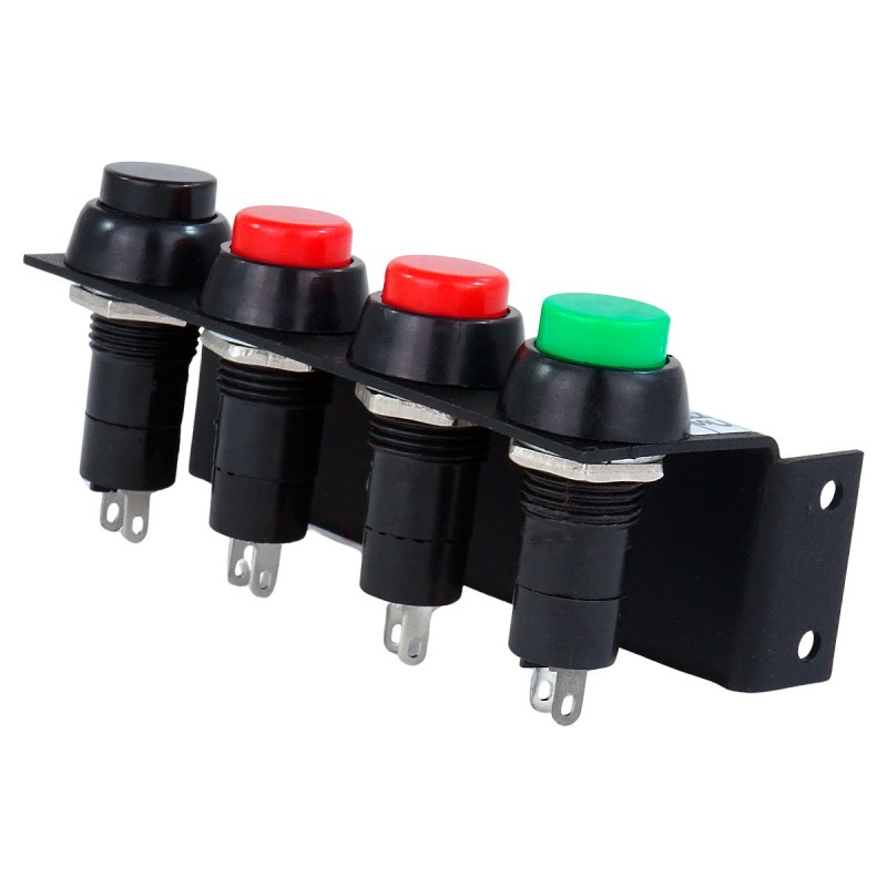 Service Switch Assembly 4 buttons Arcade / Pinball IL Industrias ...