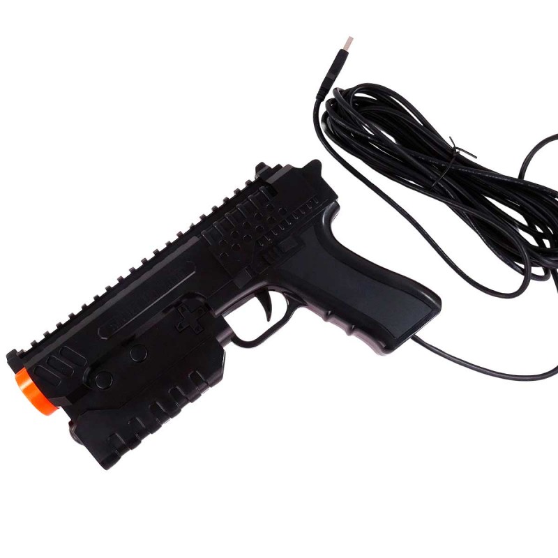 Pistola Nera ottica Arcade con rinculo Sinden USB PC - Arcade Express