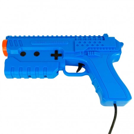 Sinden Blue Optical Arcade Light Gun USB PC with recoil - Arcade Express