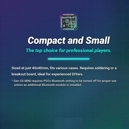 Brook G5-X Mini Fighting Board Mini Hitbox PCB PS5 / Xbox Series X|S ...